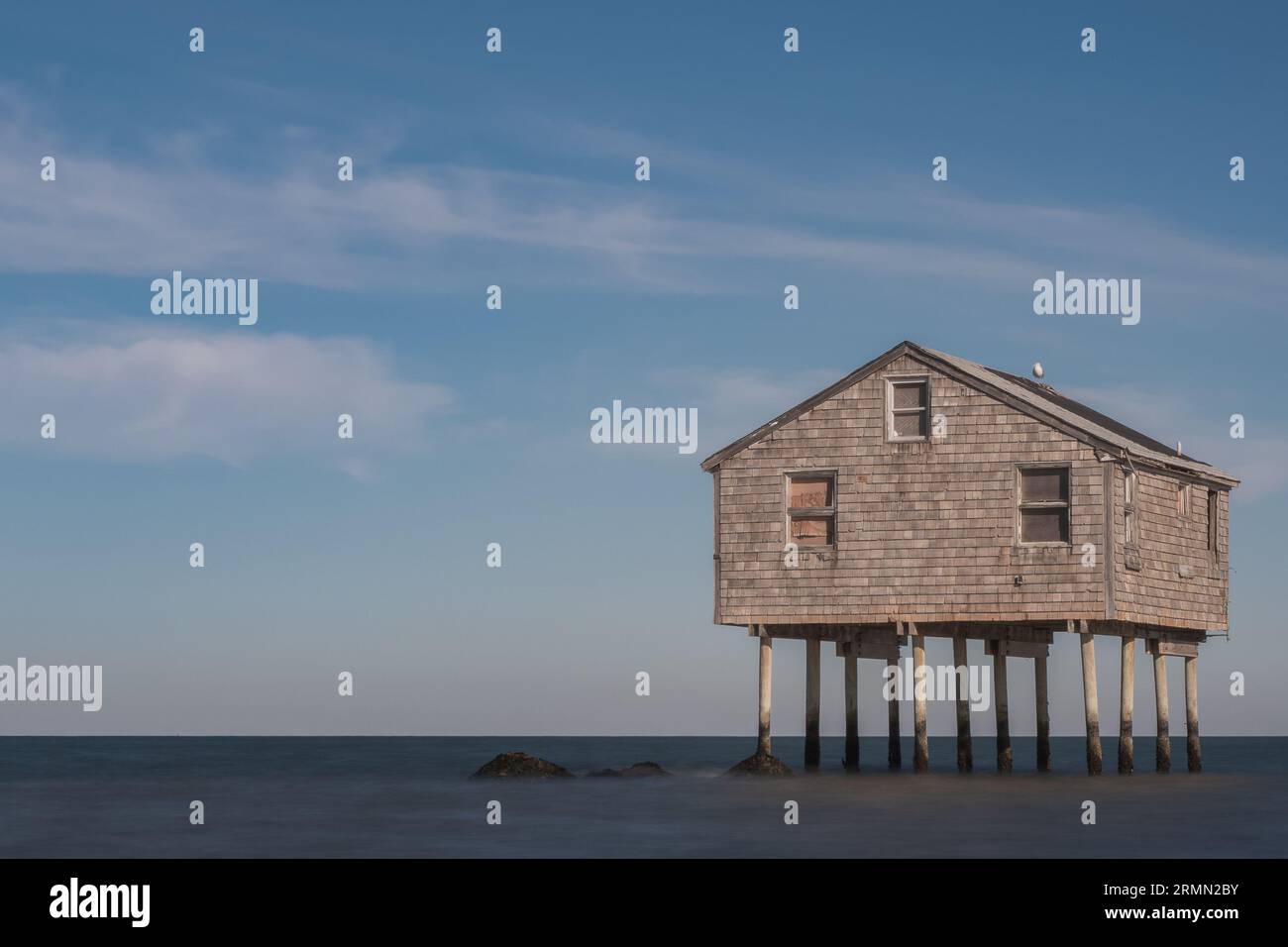 House on stilts Stock Photo - Alamy