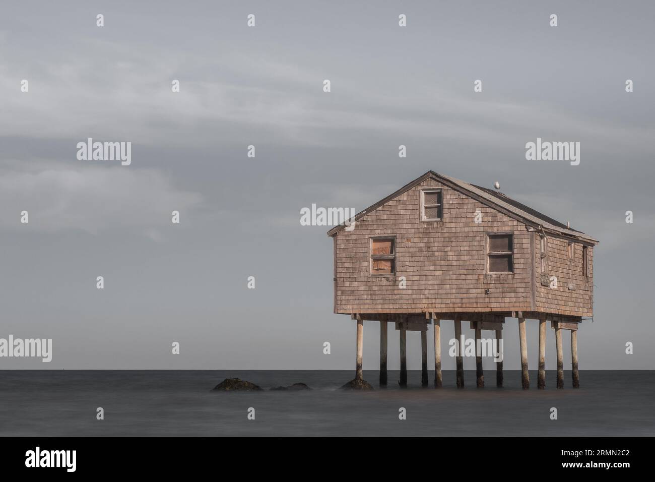 House on stilts Stock Photo - Alamy