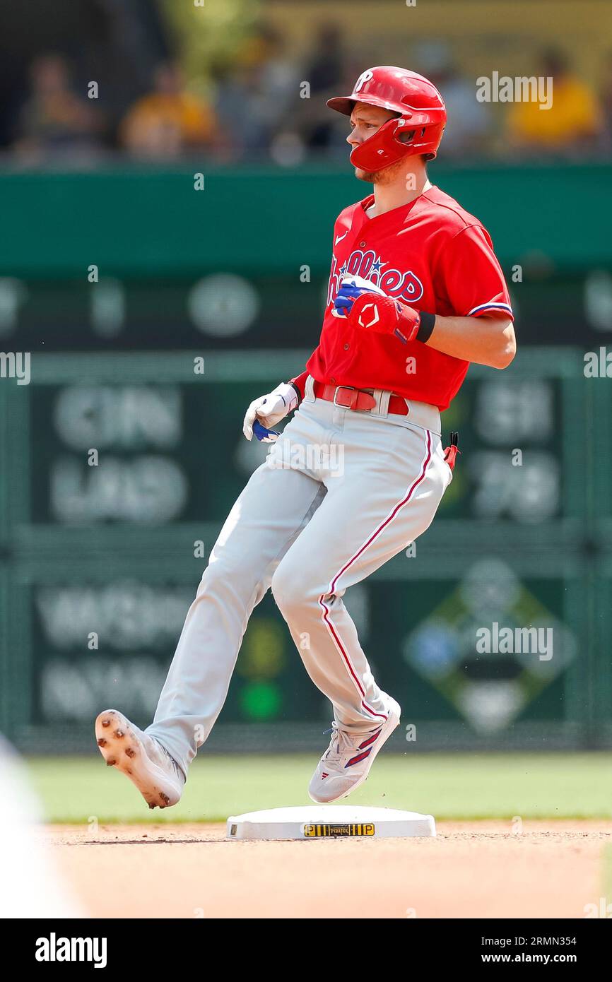 PITTSBURGH, PA - JULY 30: Philadelphia Phillies shortstop Trea Turner ...