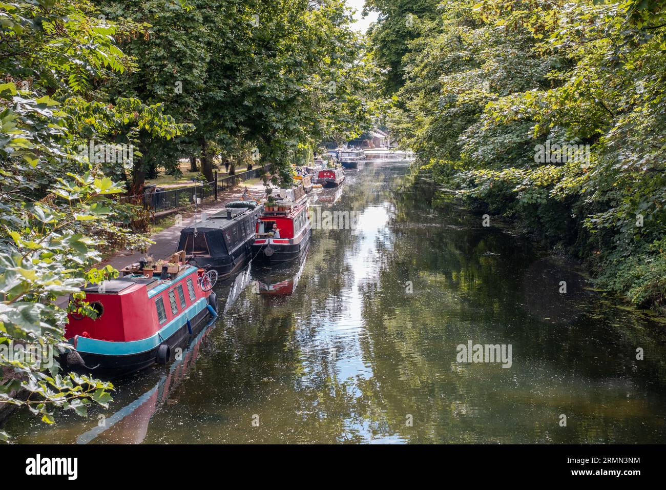 Regent's Canal, Victoria Park, Hackney, London, England - 29th July ...