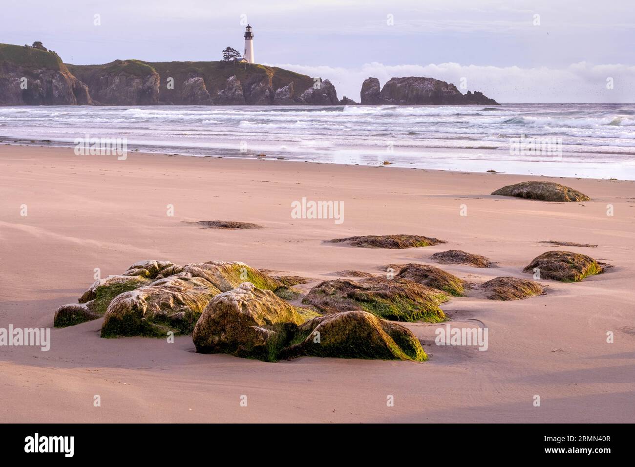 Yaquina Head Lighthouse Stock Photo - Alamy