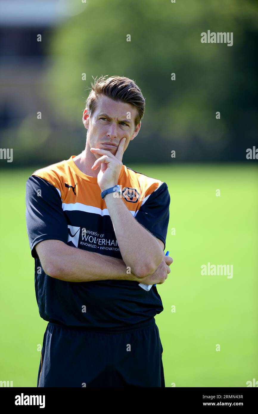 Wolverhampton Wanderers coach Rob Edwards Stock Photo - Alamy