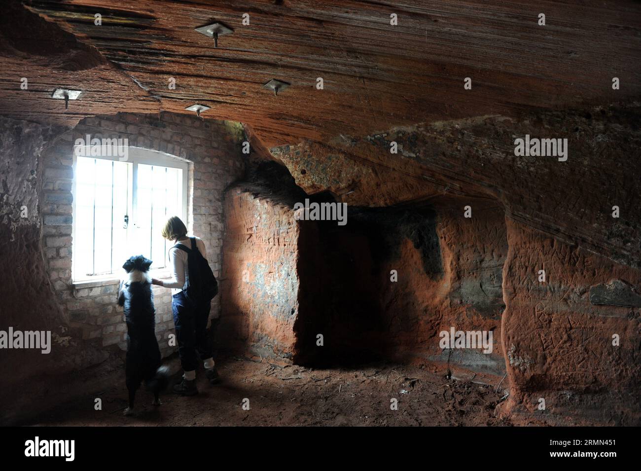 Holy Austin Rock Houses at Kinver Edge Stock Photo - Alamy