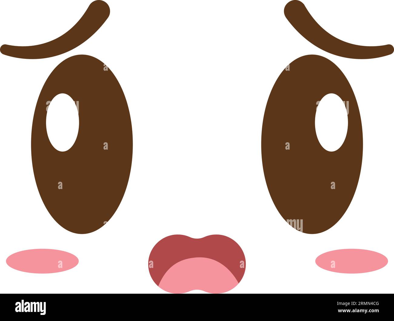 Anime Worried Expression