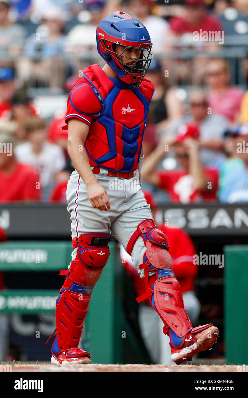 PITTSBURGH, PA - JULY 30: Philadelphia Phillies catcher Garrett Stubbs ...