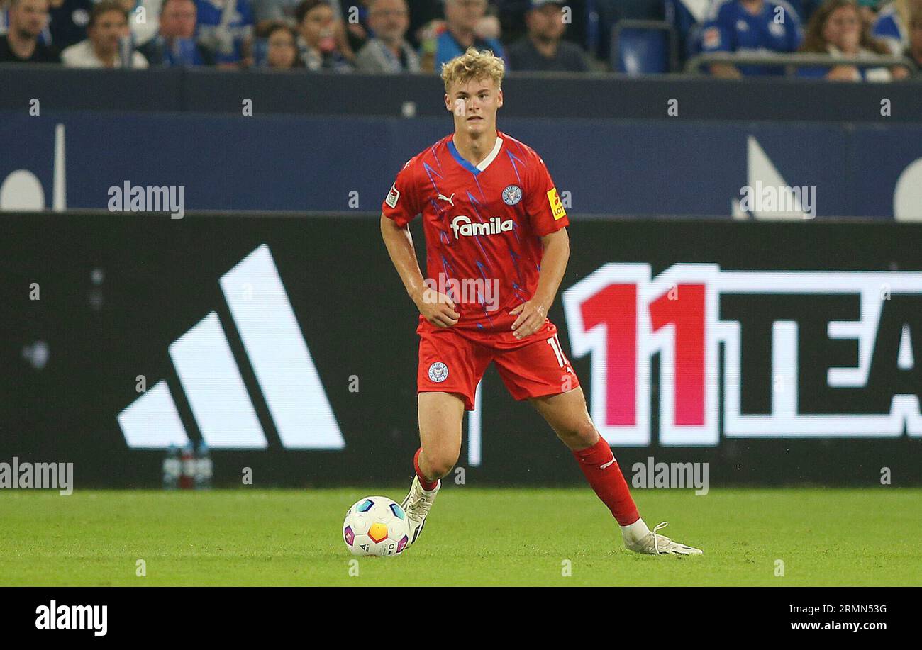 Gelsenkirchen, Deutschland. 25th Aug, 2023. firo : 08/25/2023, football ...