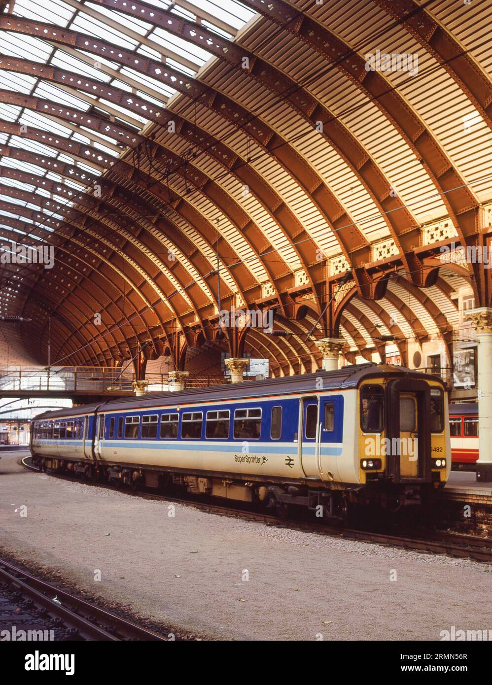 Super Sprinter Train at a station Stock Photo - Alamy