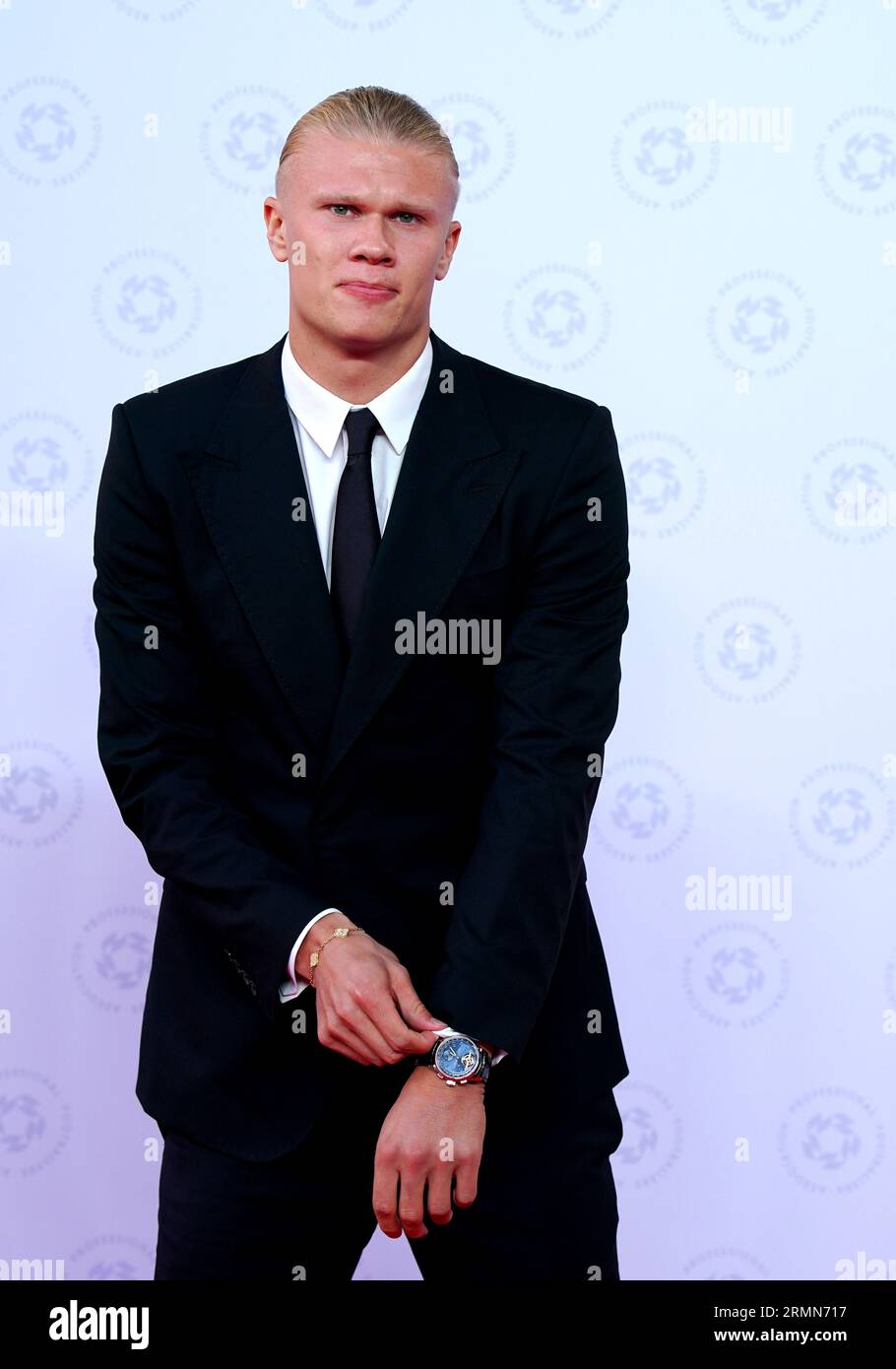Erling haaland august 2023 pfa hi-res stock photography and images - Alamy