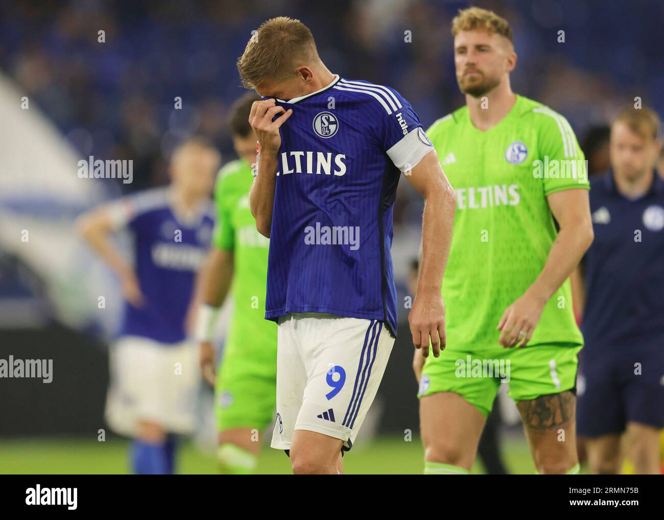 Gelsenkirchen, Deutschland. 25th Aug, 2023. firo : 08/25/2023 2 ...