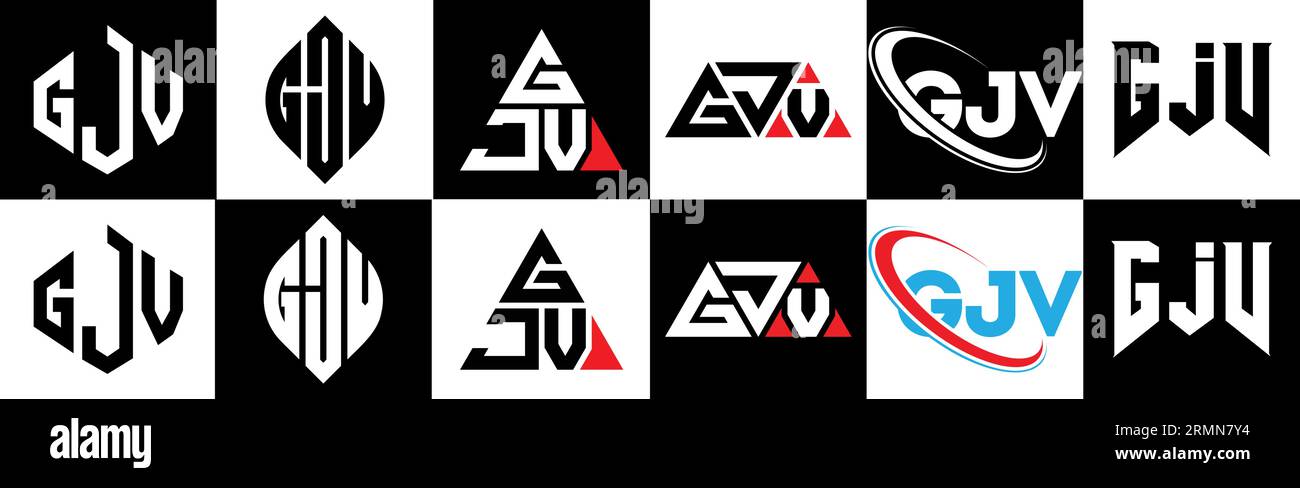 Gjv alphabet Stock Vector Images - Alamy