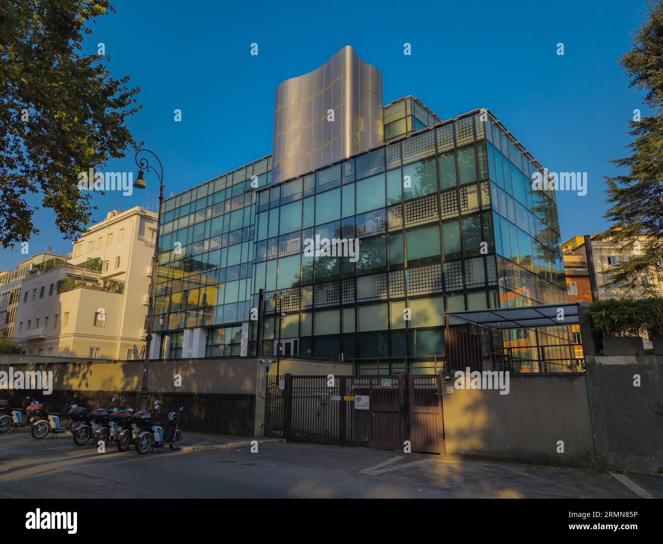 Philip Morris headquarters in via Po, Rome, Italy Stock Photo - Alamy