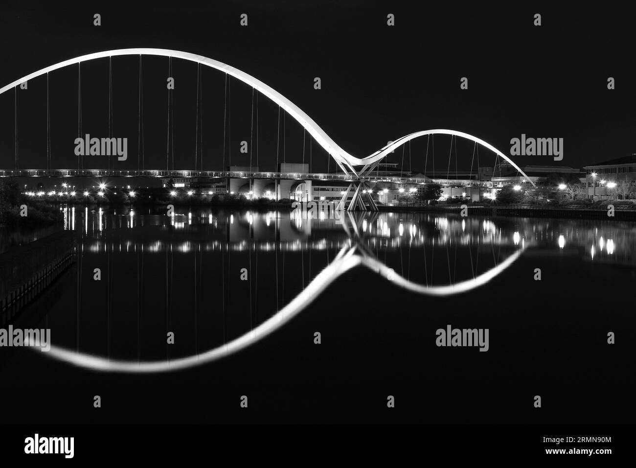 Infinity bridge lake district Black and White Stock Photos & Images - Alamy