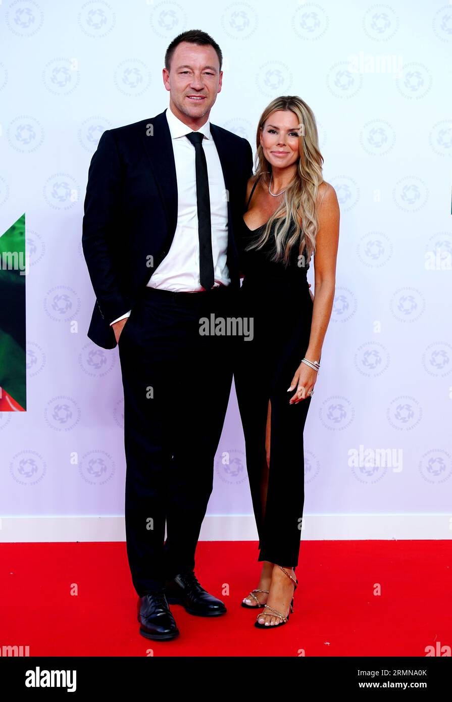John Terry and Toni Terry arrive for the 2023 PFA Awards at The Lowry ...