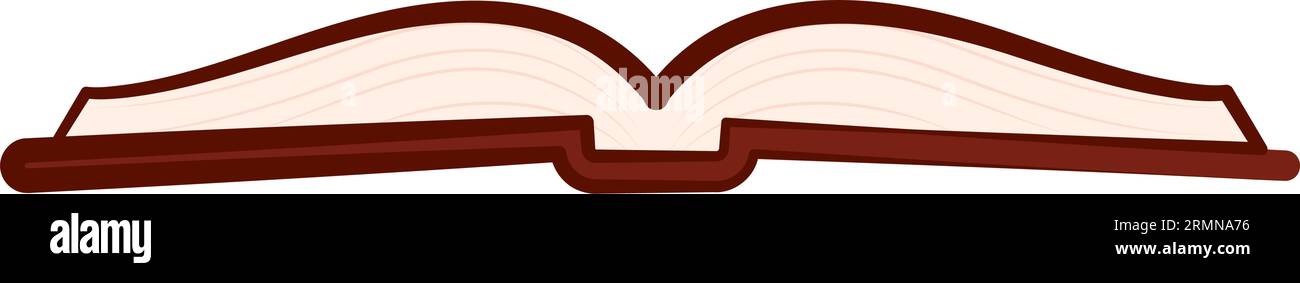 Isolated hand drawn open book Vector Stock Vector Image & Art - Alamy