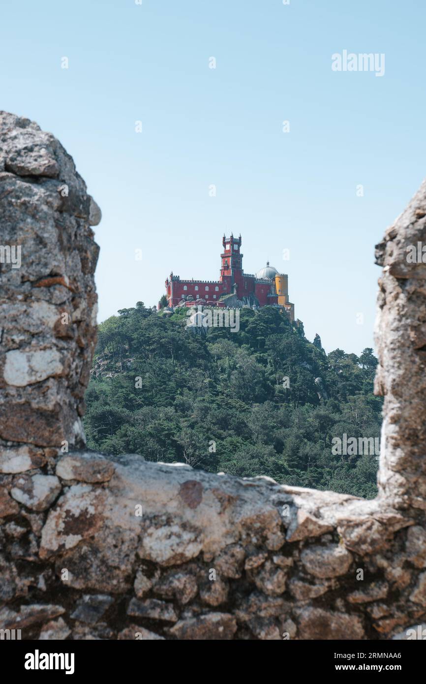 Moorish Castle - Castelo dos Mouros Stock Photo - Alamy