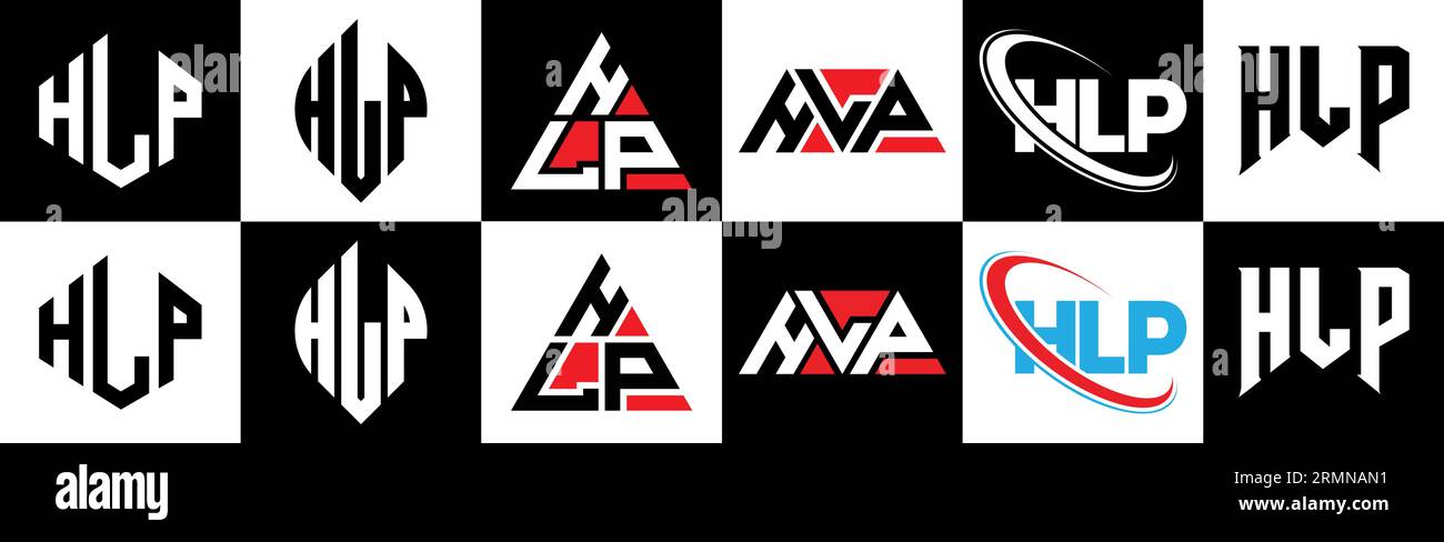 Hlp cube Stock Vector Images - Alamy
