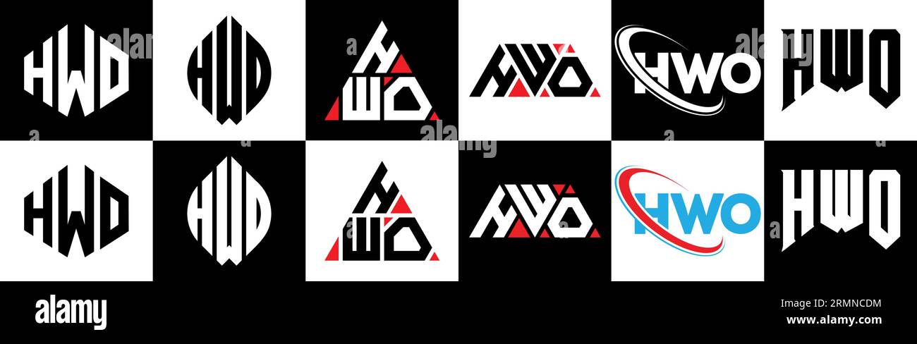 Hwo logos Stock Vector Images - Alamy