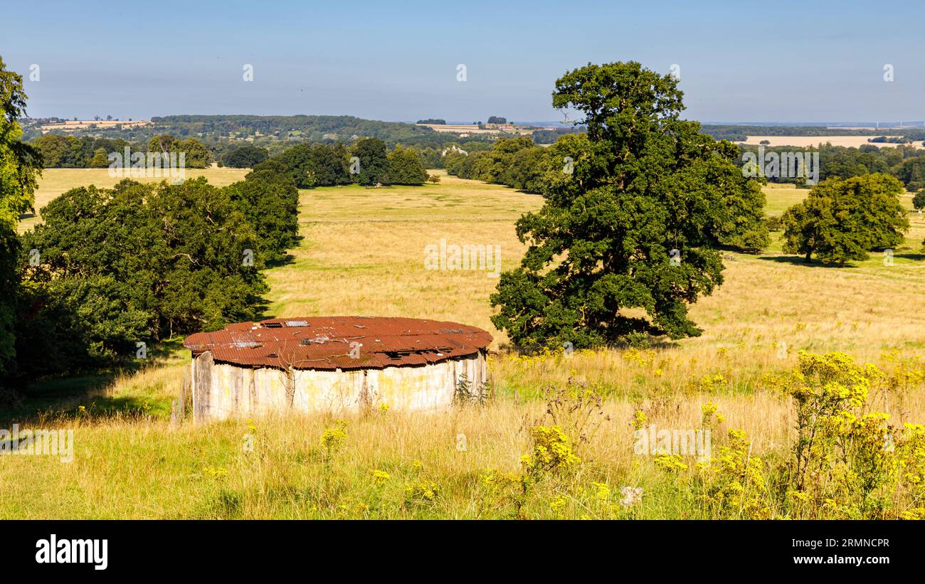 Hillside below bellmount tower hi-res stock photography and images - Alamy