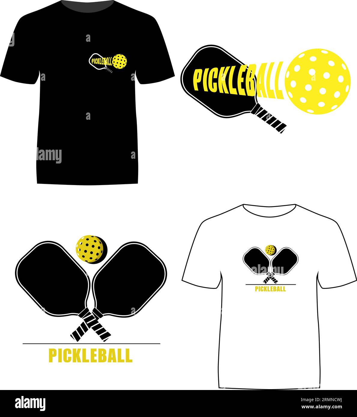 Pickle ball player Cut Out Stock Images & Pictures - Alamy