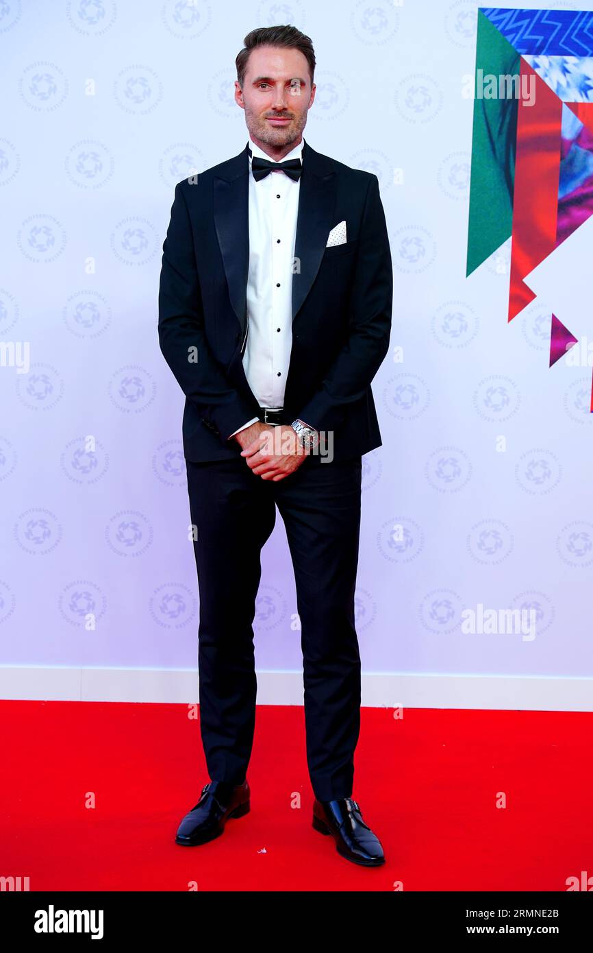 Alex Rodman arrives for the 2023 PFA Awards at The Lowry, Manchester ...