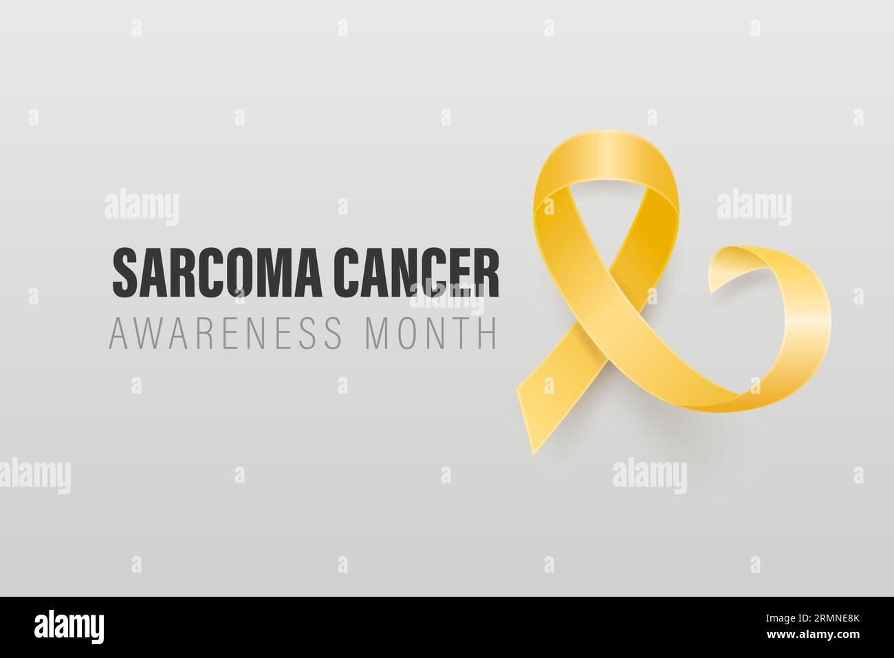 Sarcoma, Bone Cancer Banner, Card, Placard with Vector 3d Realistic ...