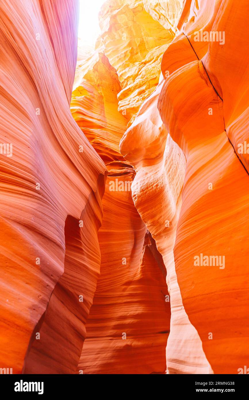 Antelope canyon the most beautiful canyon in USA Stock Photo - Alamy