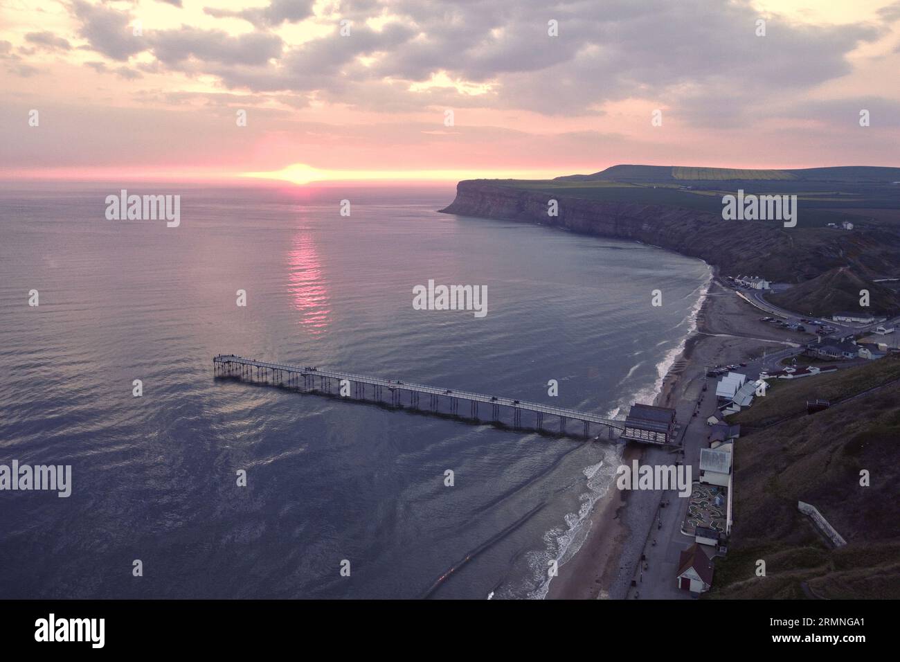 saltburn by the sea Stock Photo - Alamy