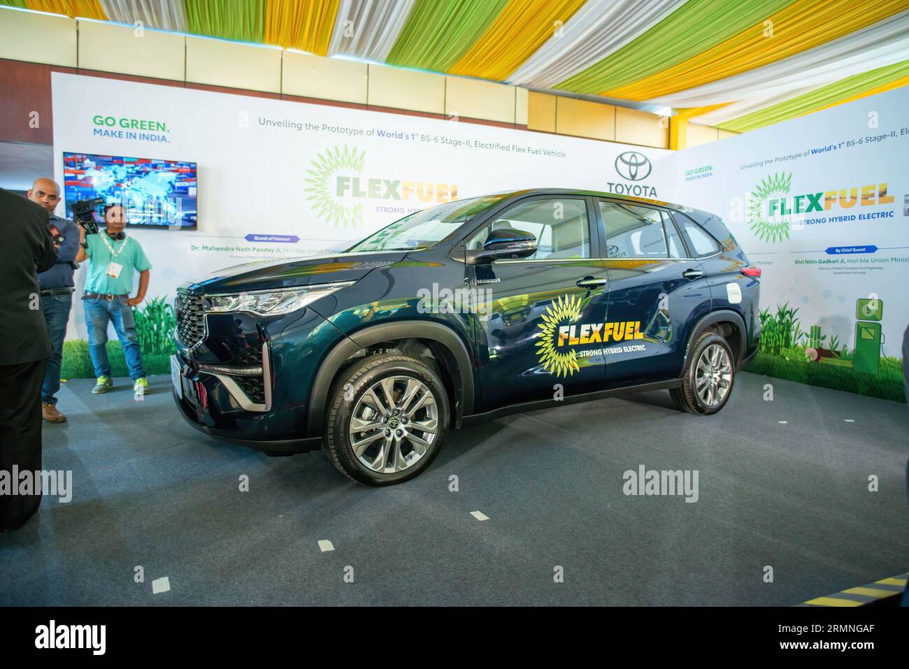 New Delhi, India. 29th Aug, 2023. The prototype of worlds 1st BS-6 ...