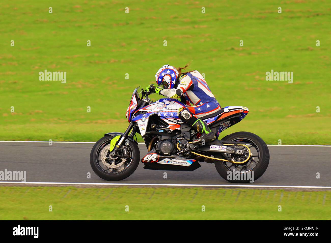 British Super Bike Weekend at Cadwell Park MSV 2023 ABK Beer 0% BMW ...