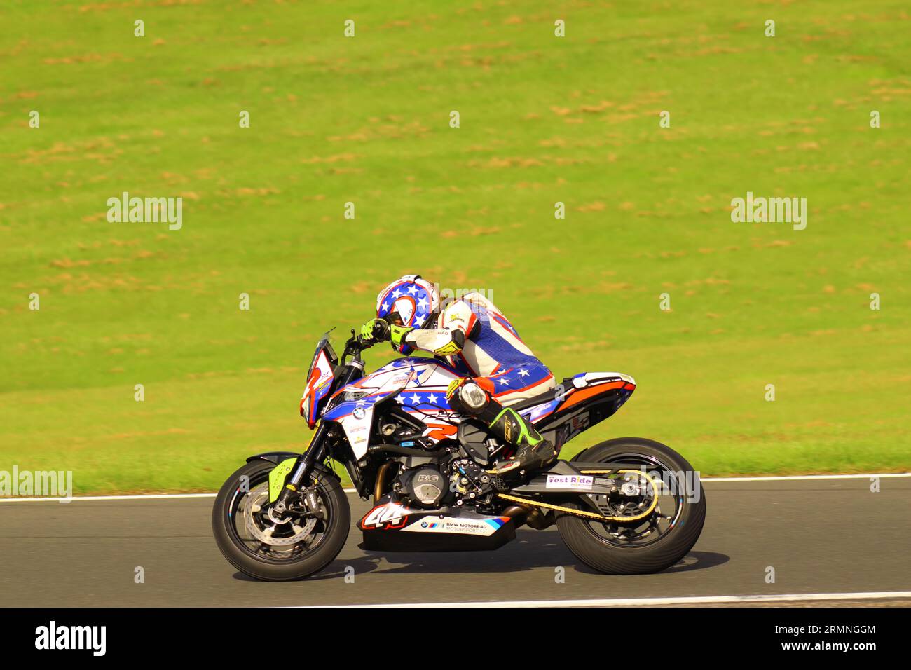British Super Bike Weekend at Cadwell Park MSV 2023 ABK Beer 0% BMW ...