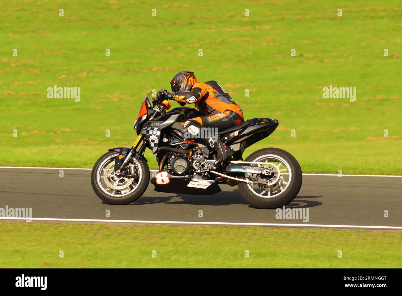 British Super Bike Weekend at Cadwell Park MSV 2023 ABK Beer 0% BMW ...