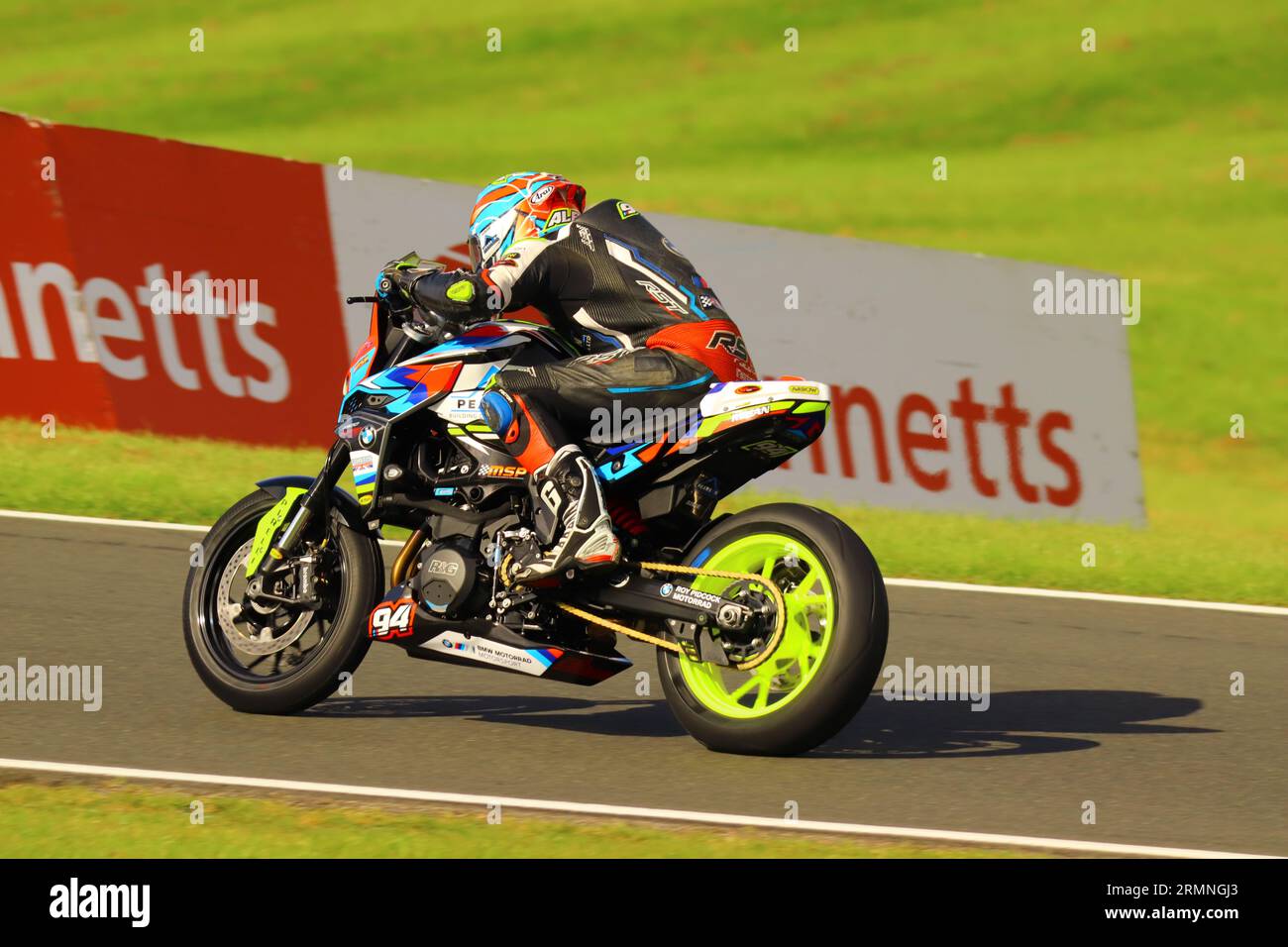 British Super Bike Weekend at Cadwell Park MSV 2023 ABK Beer 0% BMW ...