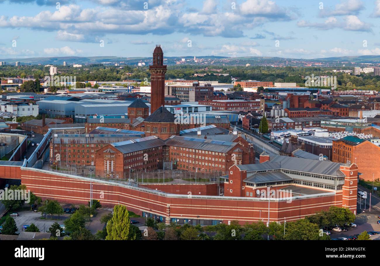 HM Prison, Manchester UK Stock Photo - Alamy