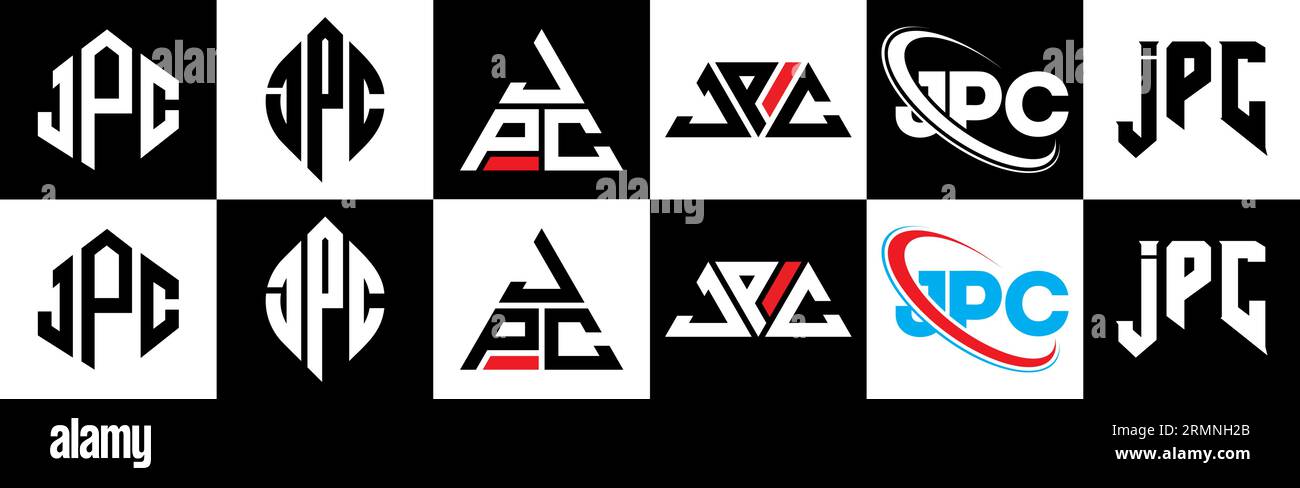 Jpc minimalist logo hi-res stock photography and images - Alamy
