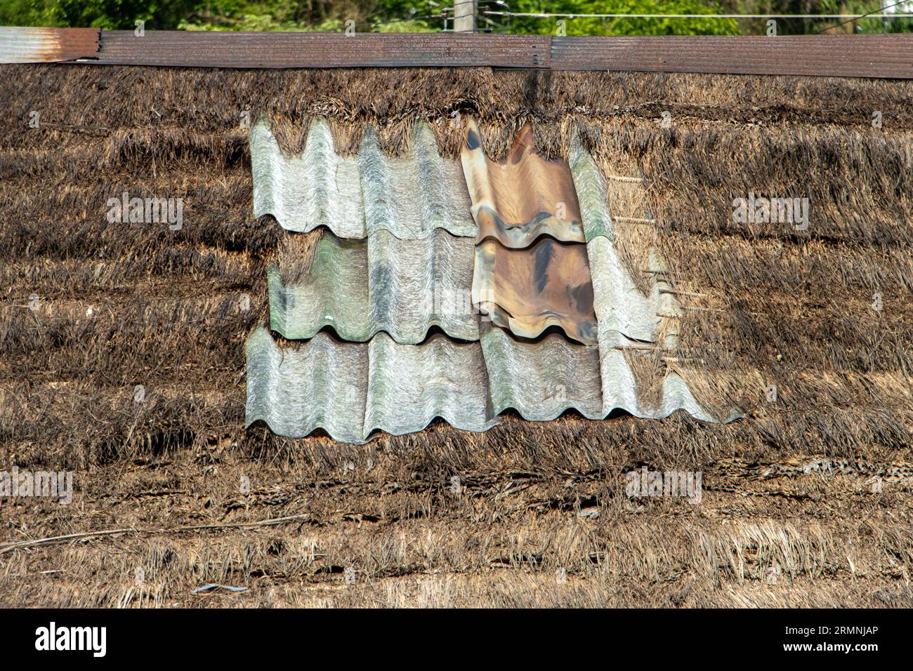 Tropical straw roof hut hi-res stock photography and images - Alamy
