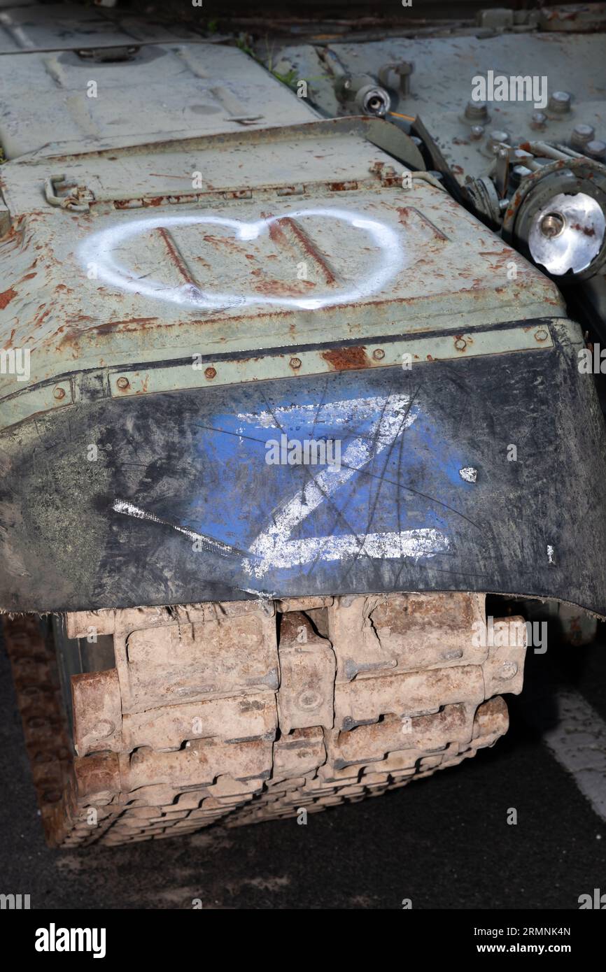 Russian Military Symbols On Tanks