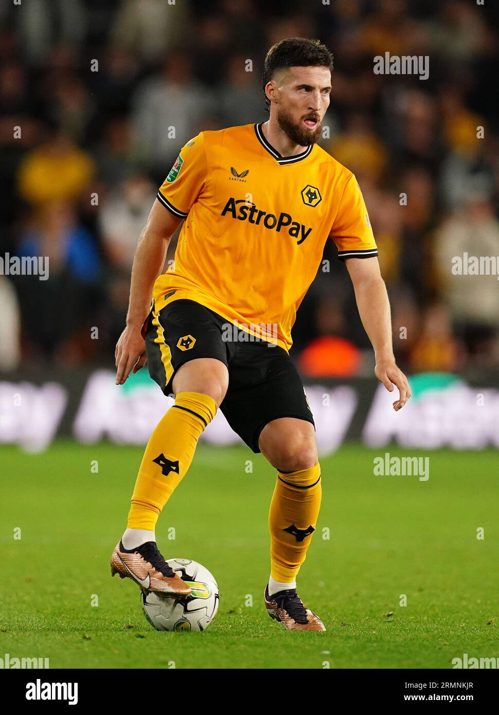 Wolverhampton Wanderers' Matt Doherty in action during the Carabao Cup ...