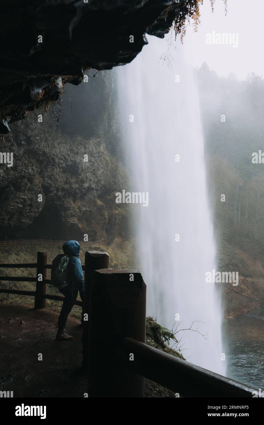 Silver Falls State Park Stock Photo - Alamy