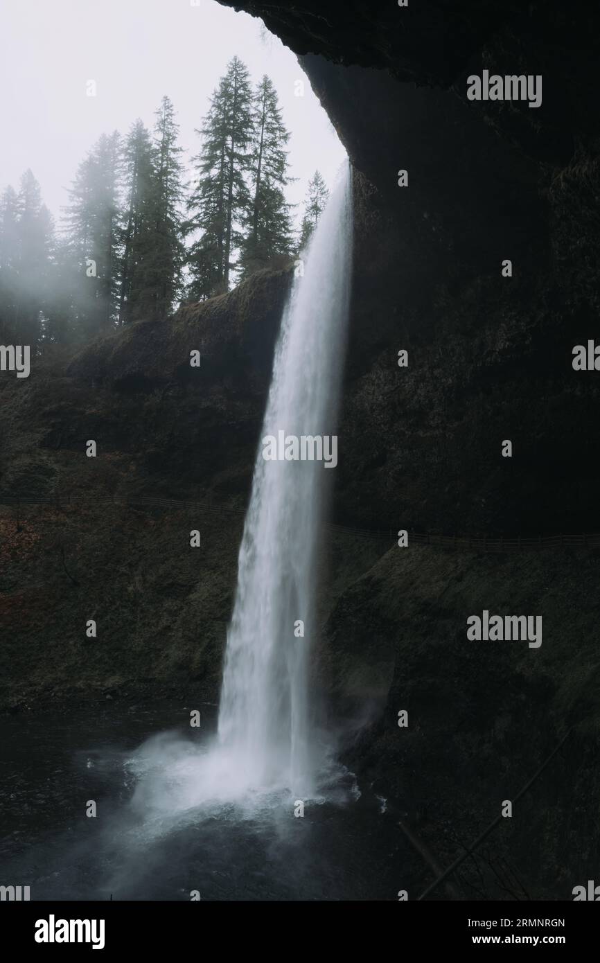 Silver Falls State Park Stock Photo - Alamy