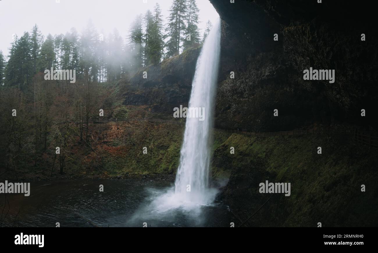Silver Falls State Park Stock Photo - Alamy