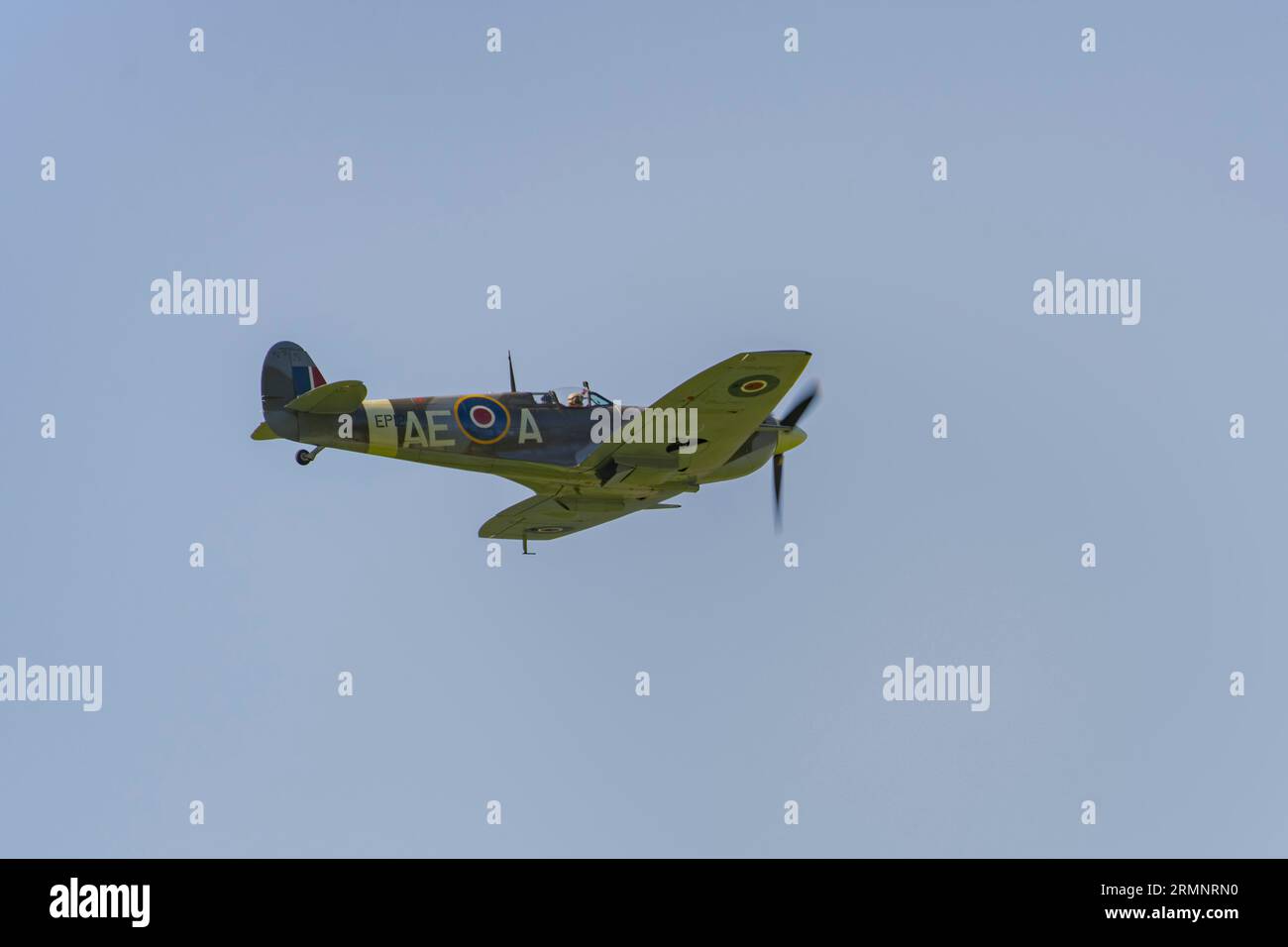 Supermarine Spitfire at Zigairmeet Air Show 2023 in Mollis, Switzerland ...