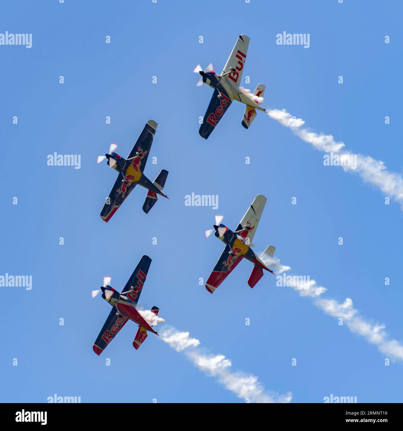 Red bull hangar flying bulls hi-res stock photography and images - Alamy
