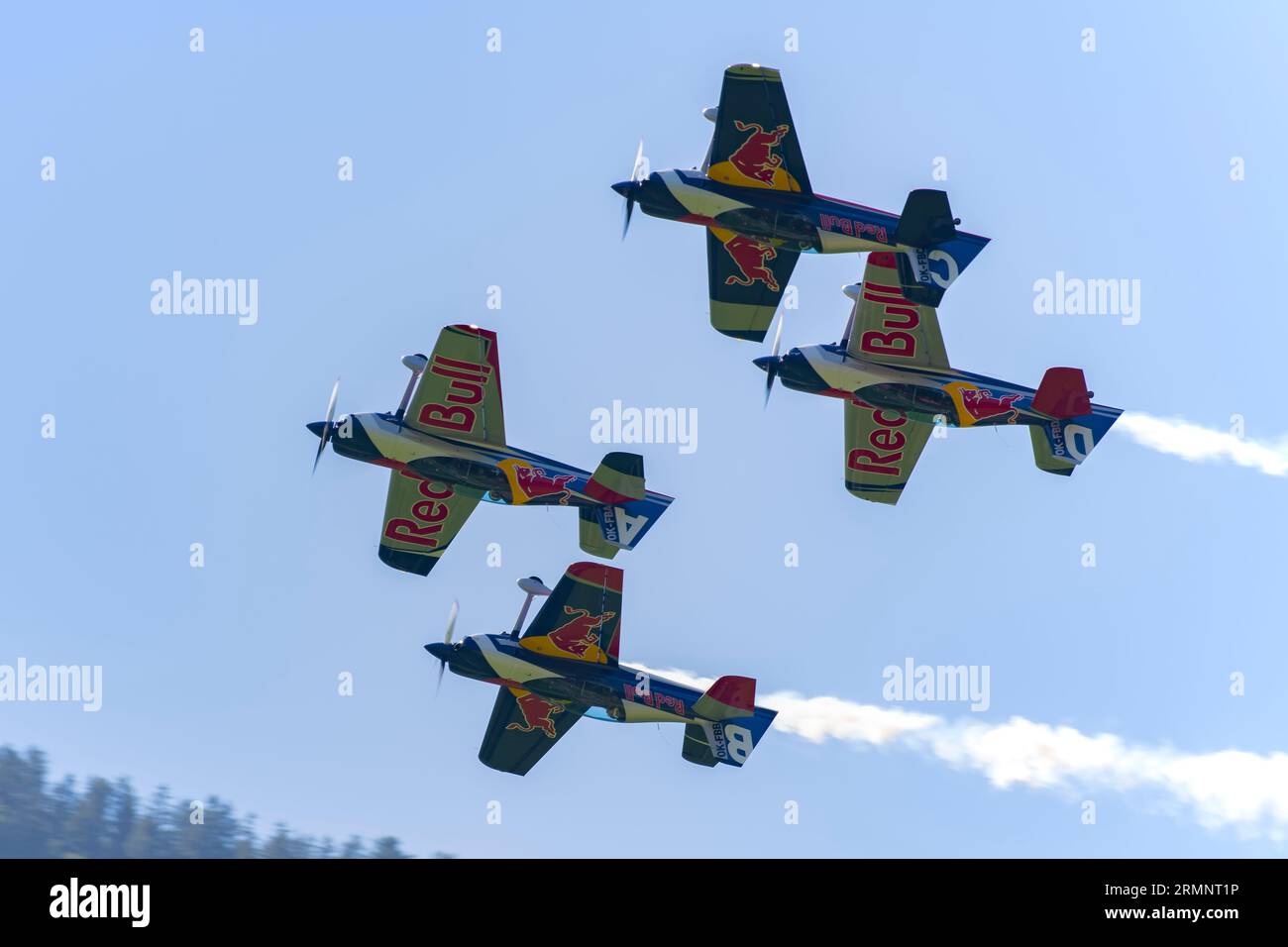Red bull hangar flying bulls hi-res stock photography and images - Alamy