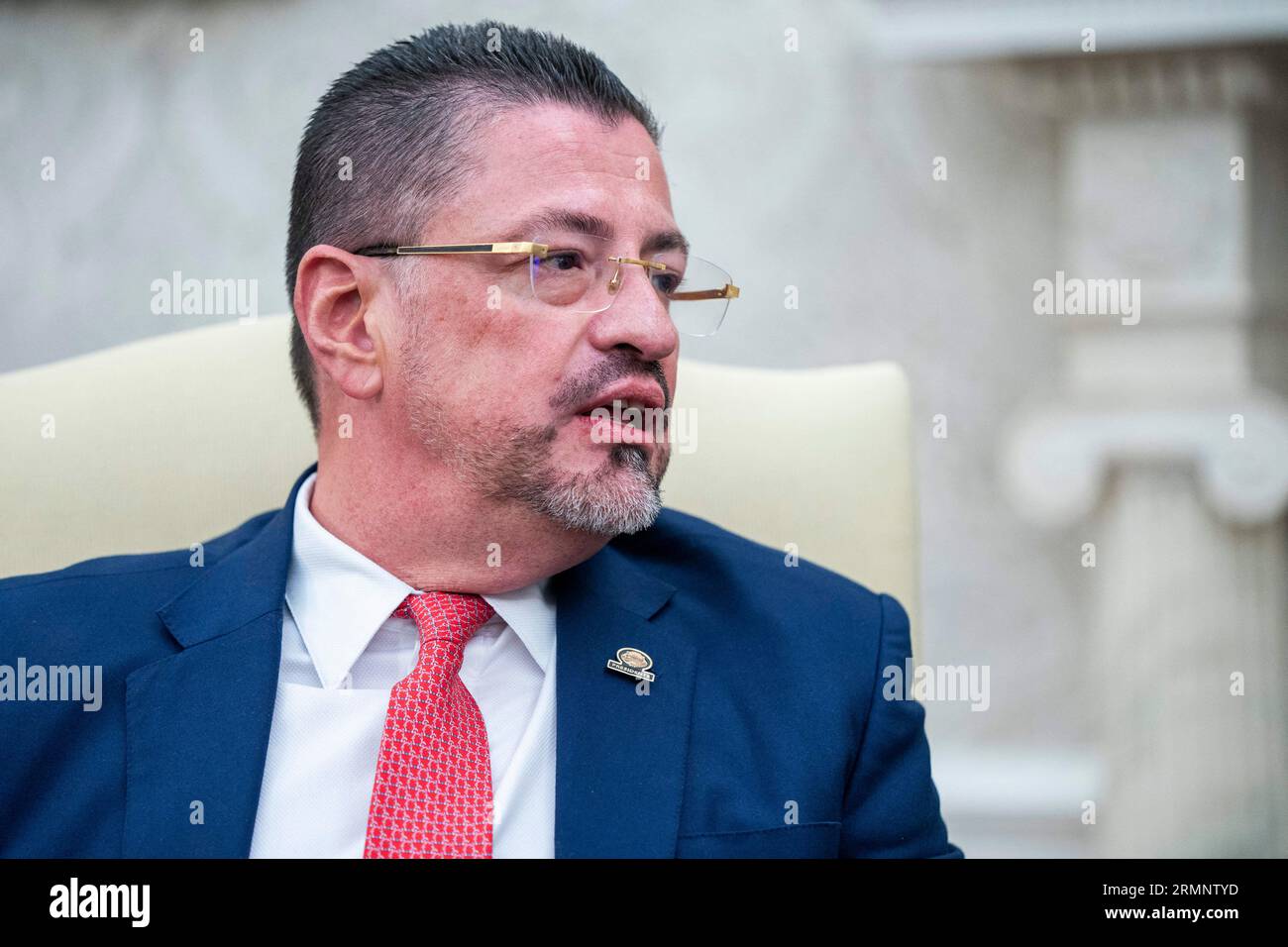 Washington, United States. 29th Aug, 2023. Costa Rican President ...