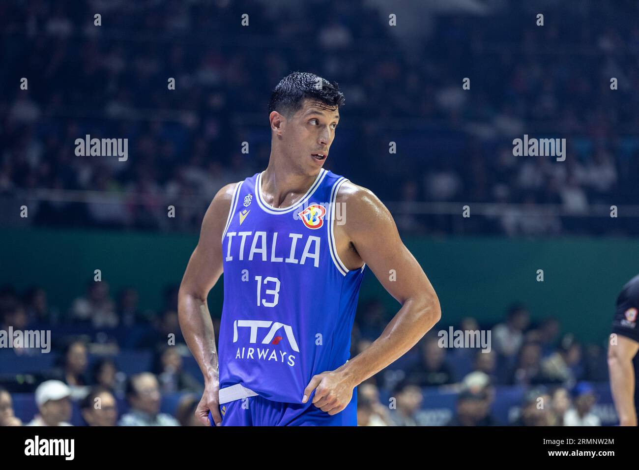 Manila, Philippines. 29th Aug, 2023. Simone Fontecchio of Italy seen in ...
