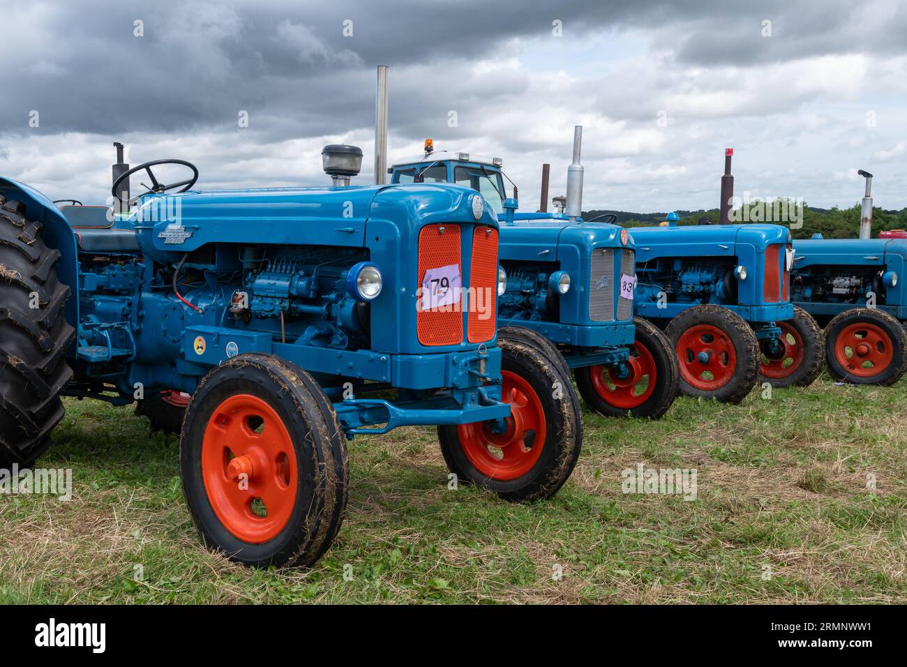 Low Ham.Somerset.United Kingdom.July 23rd 2023.A row of restored ...