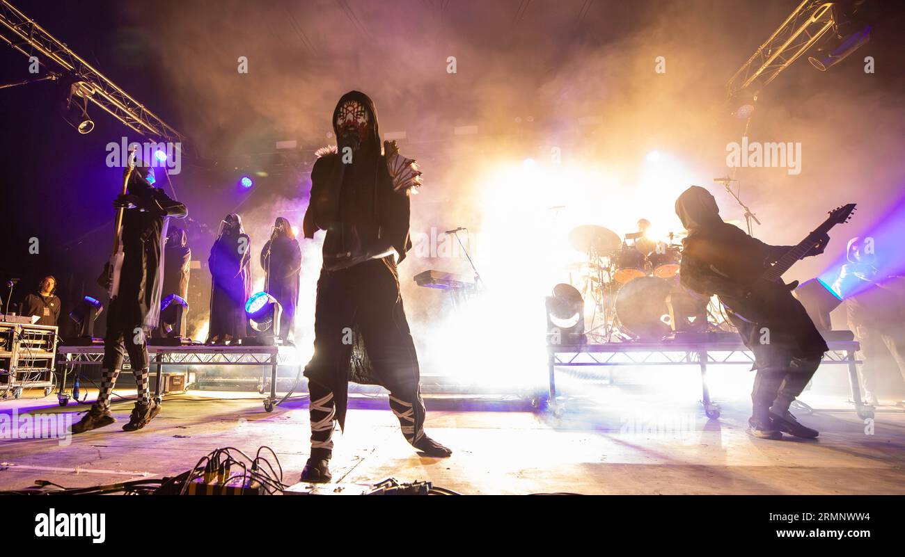 Leeds, UK. Sunday 27 August 2023 British alternative metal band Sleep ...