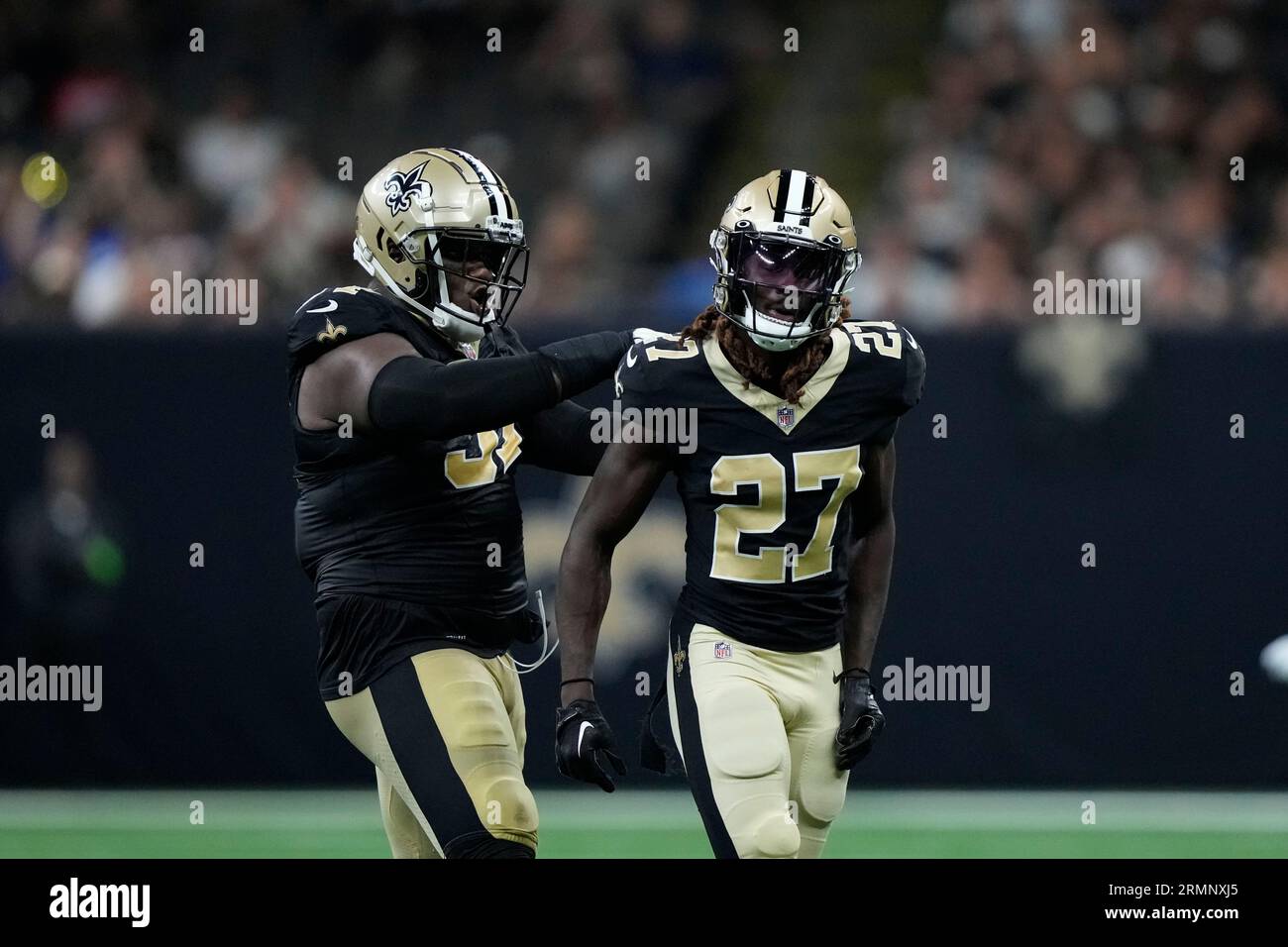 New Orleans Saints safety Jordan Howden (31) covers in the first half ...