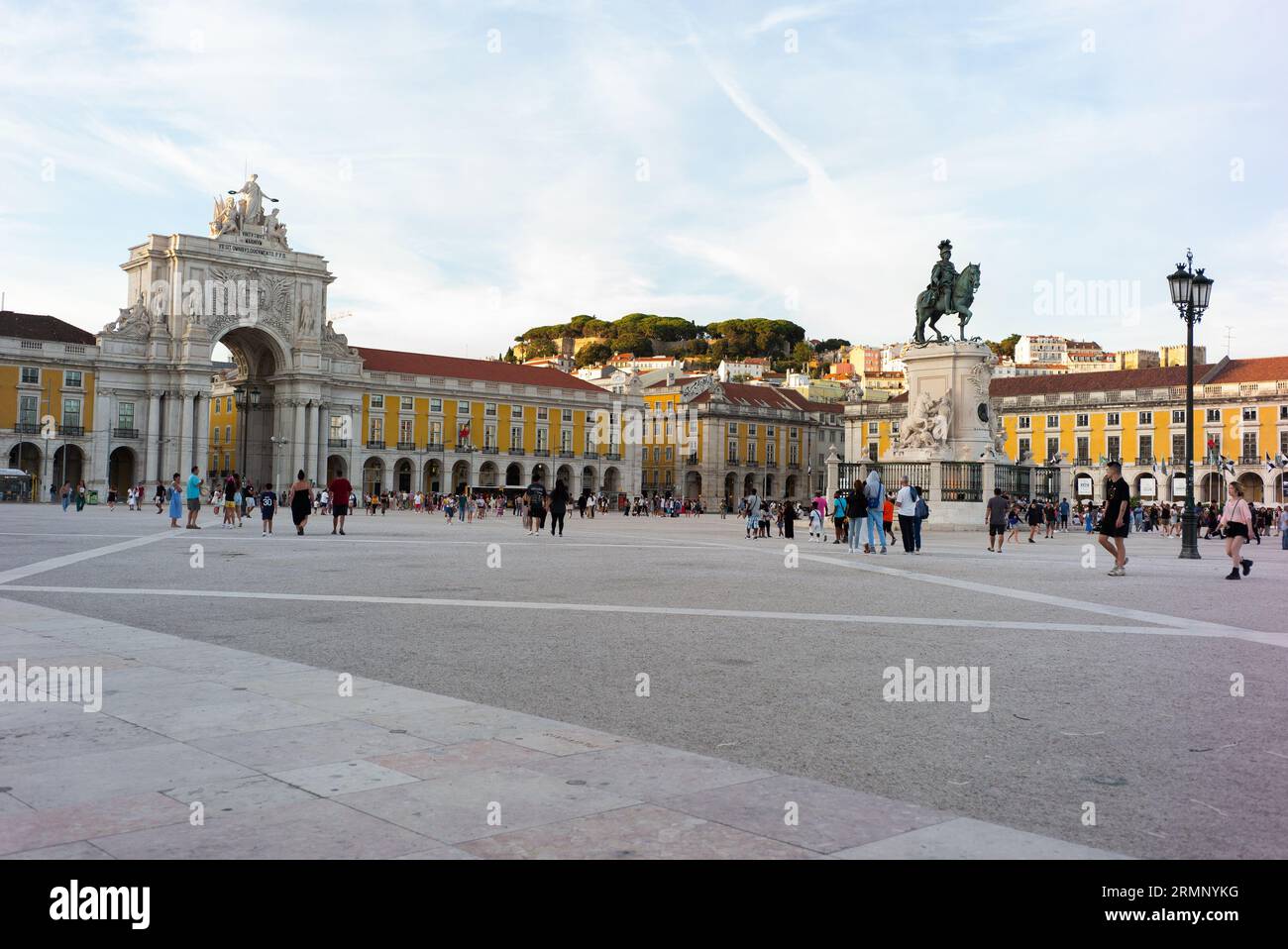 Commerce Square was the site of the Royal Palace of Lisbon for more ...