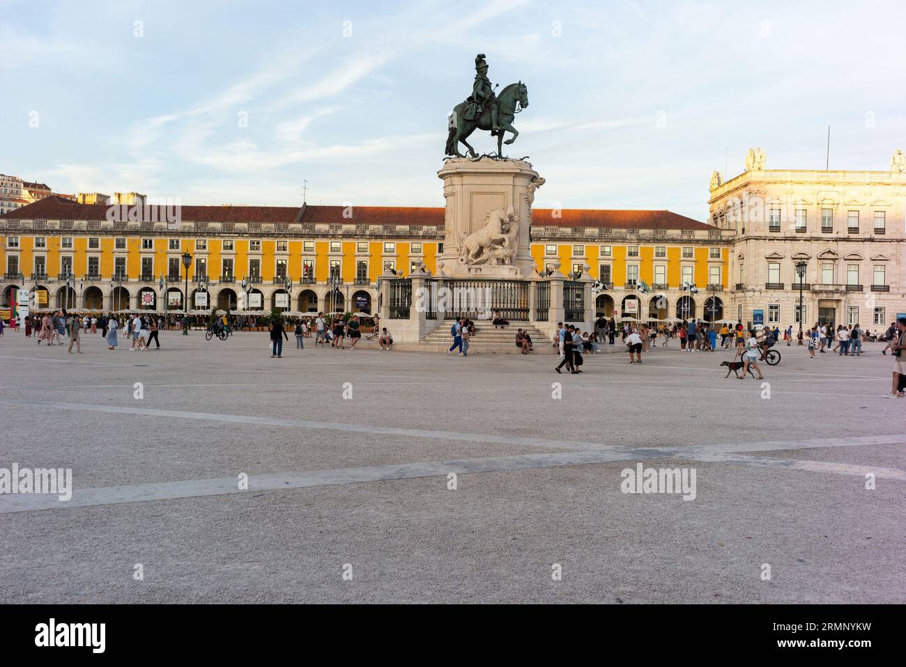 Commerce Square was the site of the Royal Palace of Lisbon for more ...